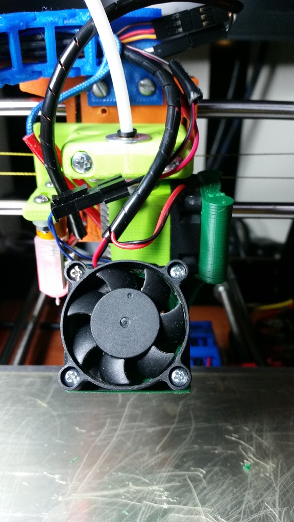 Cooling Fan bracket for E3D Volcano Hotend by Celcius1 | Download free ...