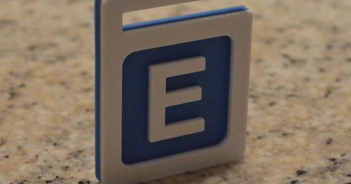 Letter tag for fabric shoe box by Ledeev001 | Download free STL model ...