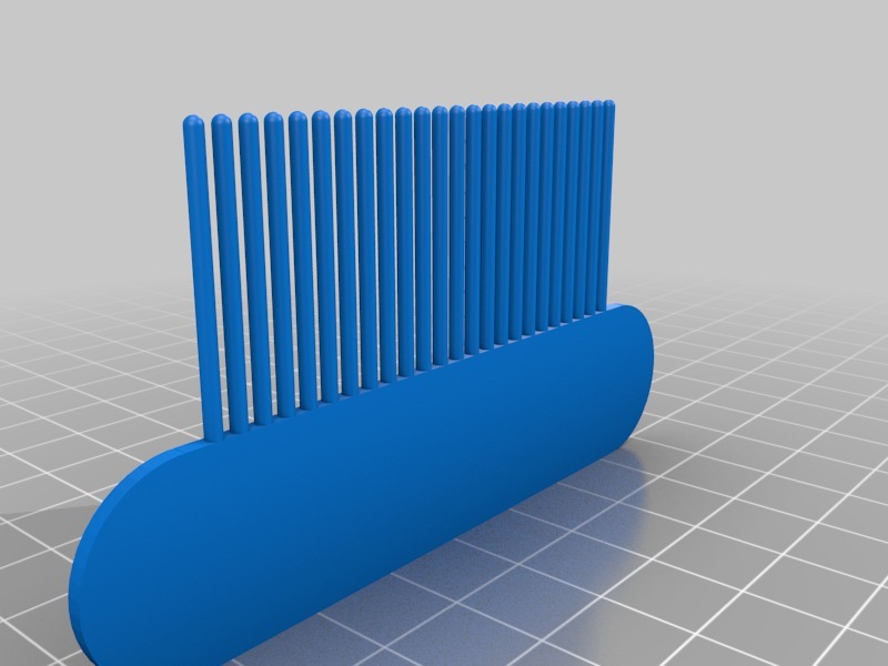 Beard Comb Card by Jipé | Download free STL model | Printables.com