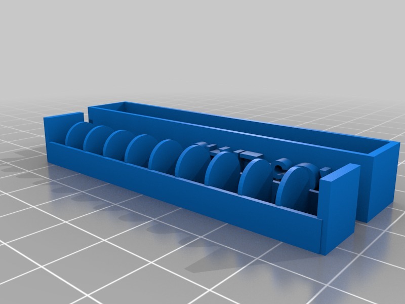 Button Cells Holder by Jipé | Download free STL model | Printables.com