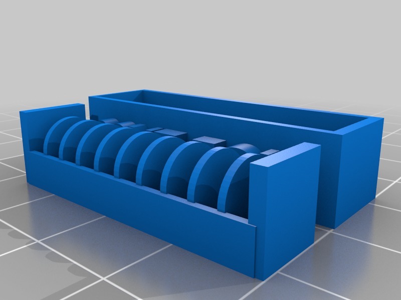 Button Cells Holder by Jipé | Download free STL model | Printables.com