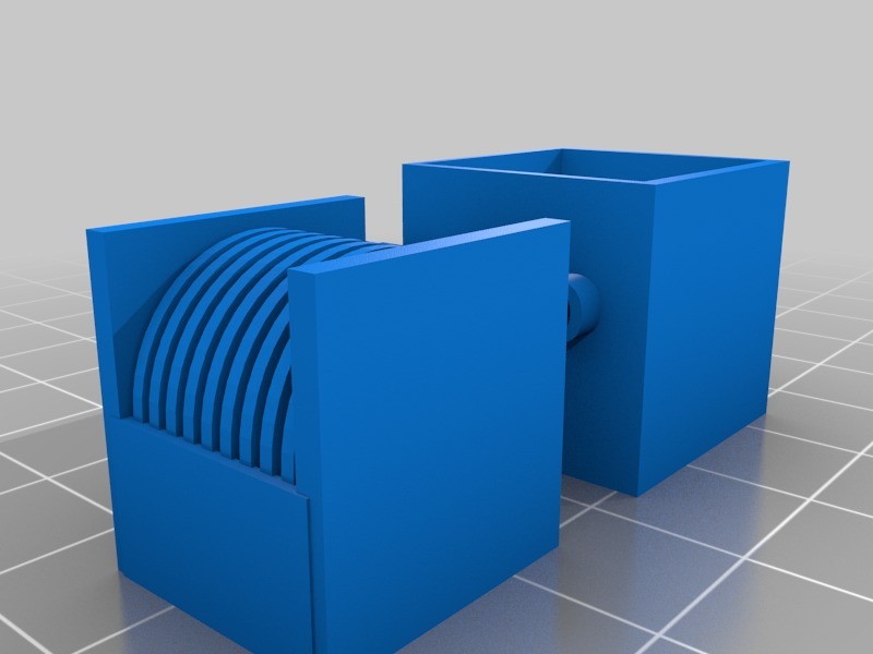Button Cells Holder by Jipé | Download free STL model | Printables.com