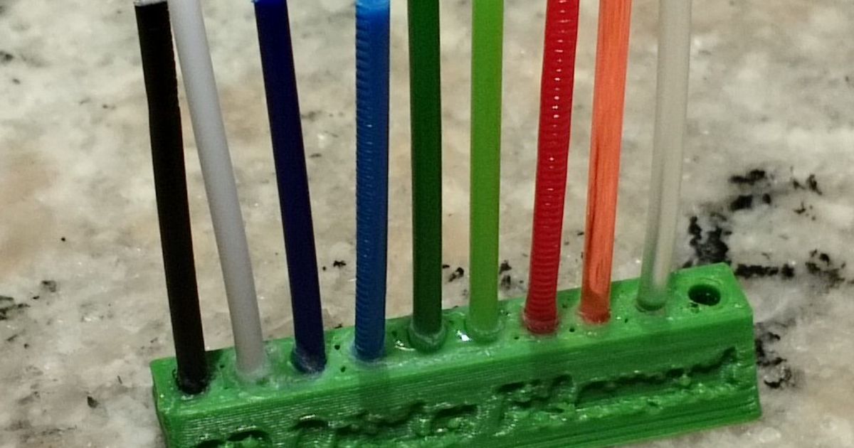 1.75mm filament display palette by Ledeev001 | Download free STL model ...