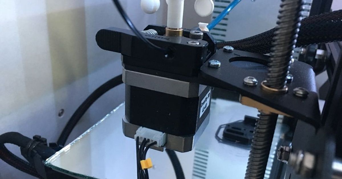 Move extruder stepper motor Ender3 by Tommy1972 | Download free STL ...