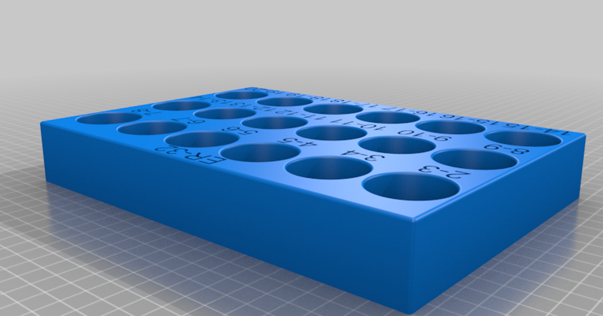 ER32 Colletbox 18st 2-20mm by Tommy1972 | Download free STL model ...