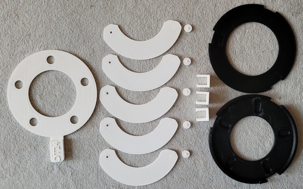 Mechanical iris by Dreamtime24 | Download free STL model | Printables.com