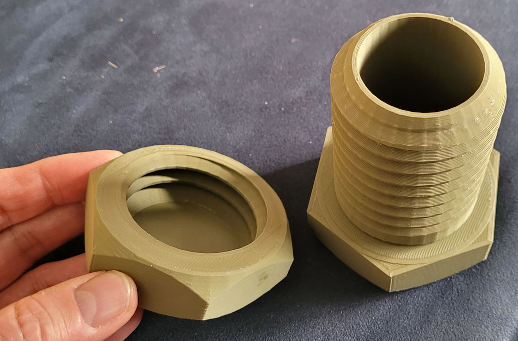 Bolt box 90 mm by Dreamtime24 | Download free STL model | Printables.com