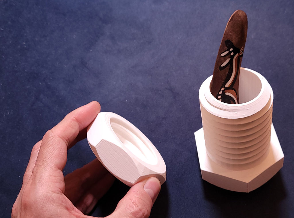 Bolt box 90 mm by Dreamtime24 | Download free STL model | Printables.com