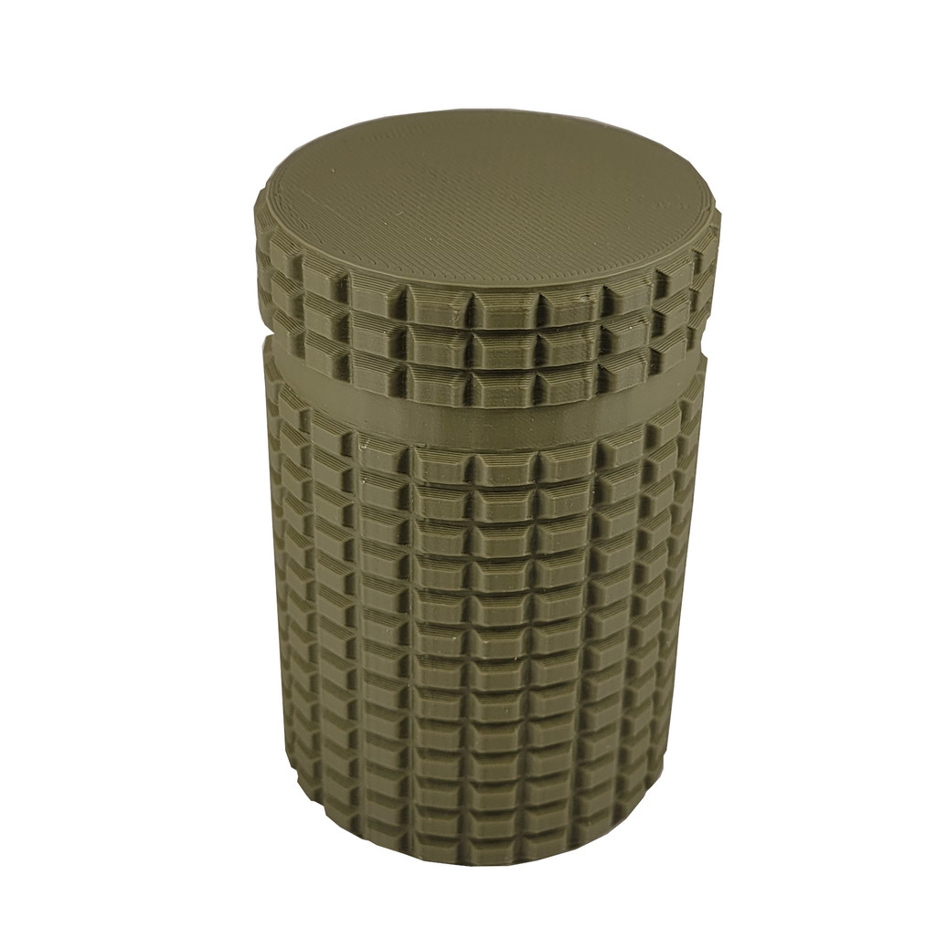 Round box with lid by Dreamtime24 | Download free STL model ...