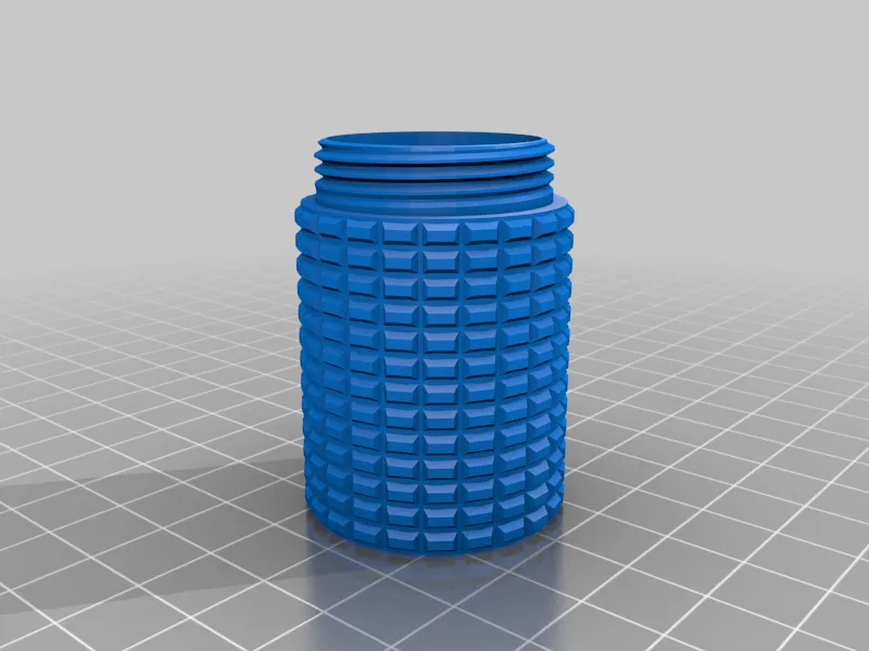Round box with lid by Dreamtime24 | Download free STL model ...