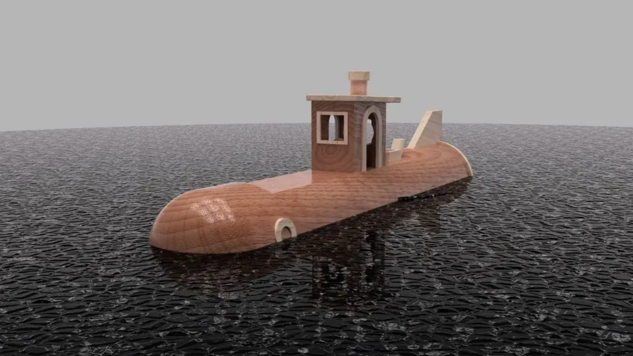 Benchy-submarine by Kleiner Lateiner | Download free STL model ...