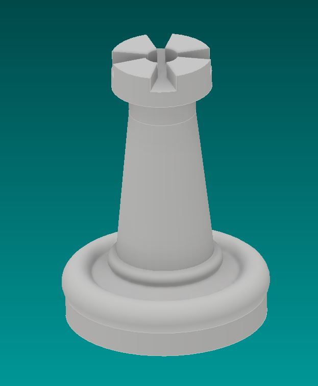 Chess Rook by Kleiner Lateiner | Download free STL model | Printables.com