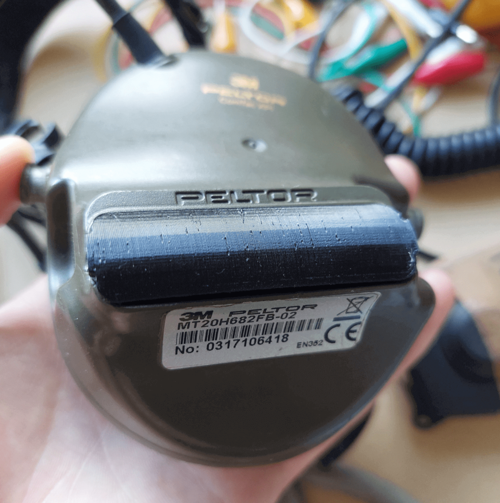 Replacement Battery Cover for 3M™ PELTOR™ ComTac Headsets by DJMitch117 ...