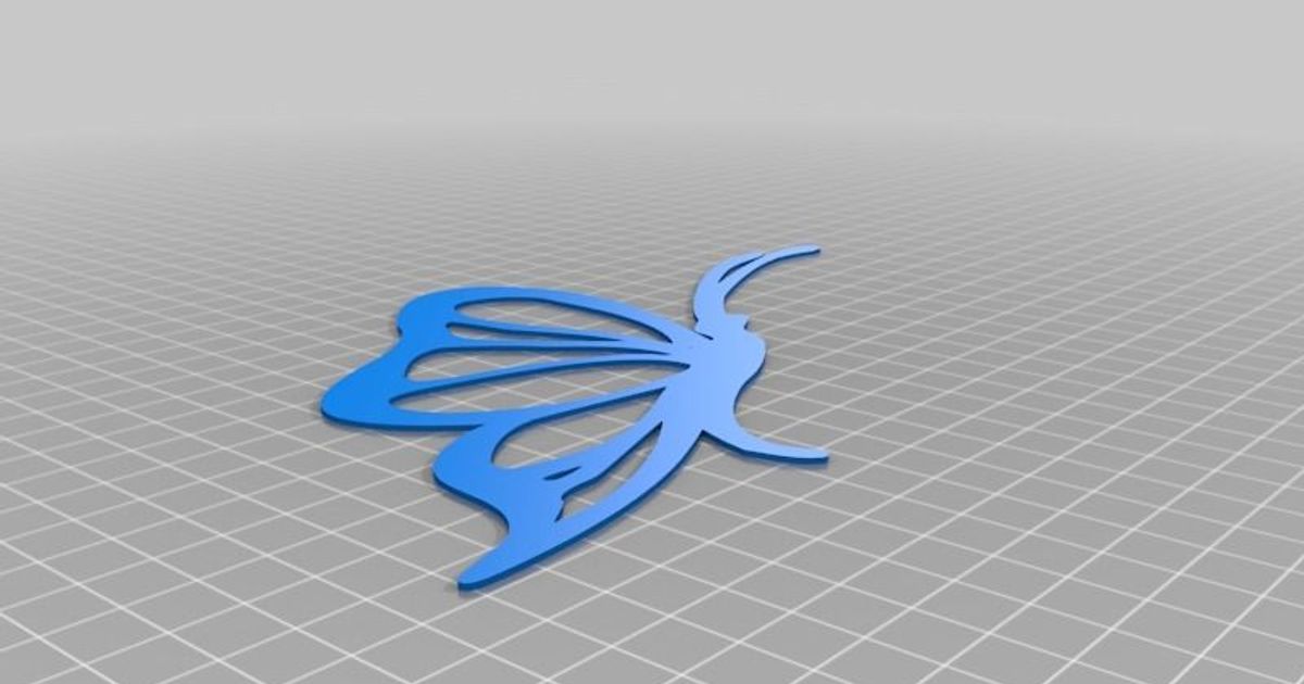 50 Butterfly Profiles by gbpeoplesjr | Download free STL model ...