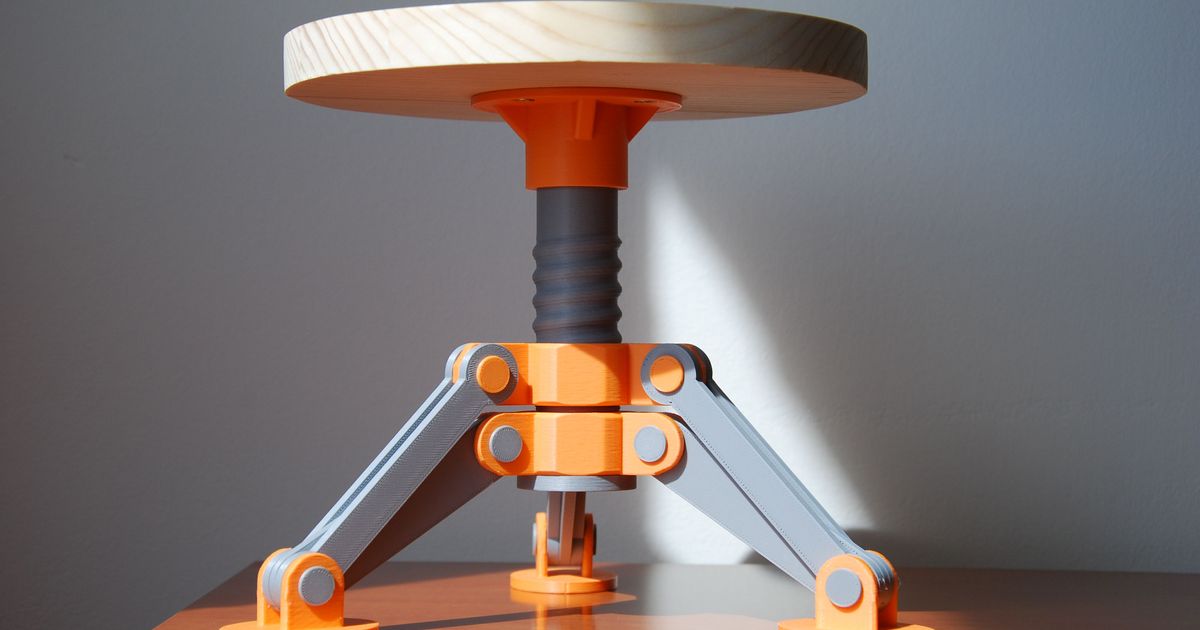 Height-adjustable table or chair by Thorin Oakenshield | Download free ...