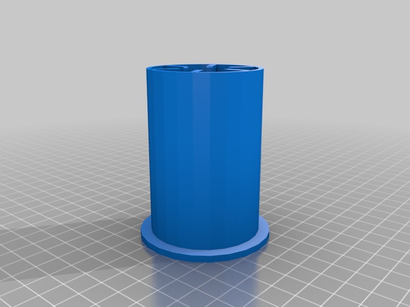 filament spool axle with spring-loaded clips by suromark | Download ...