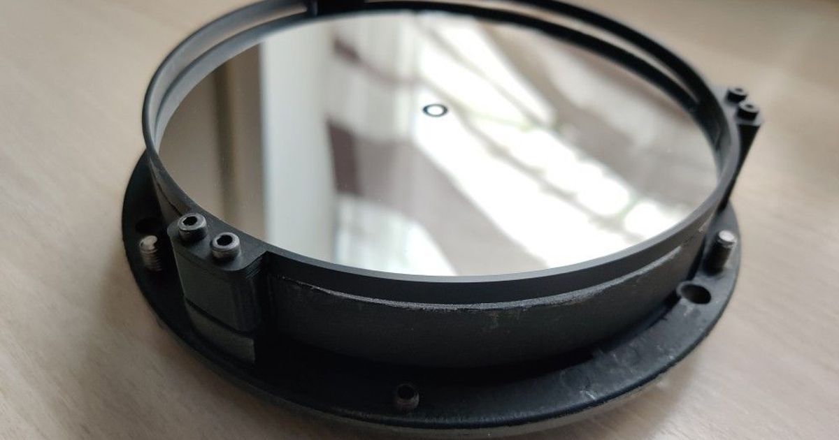 GSO / TS-Photon 150/600 F4 Newton Primary Mirror Mask by Luke ...