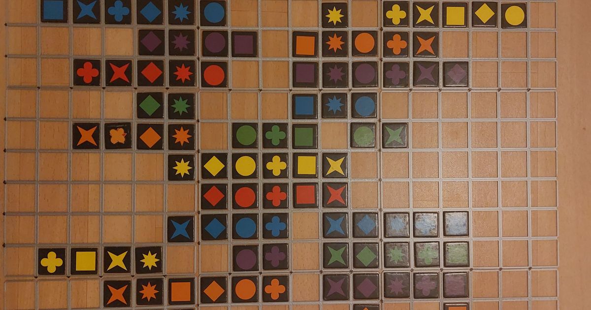 Qwirkle Mini Grid by funny0facer | Download free STL model | Printables.com