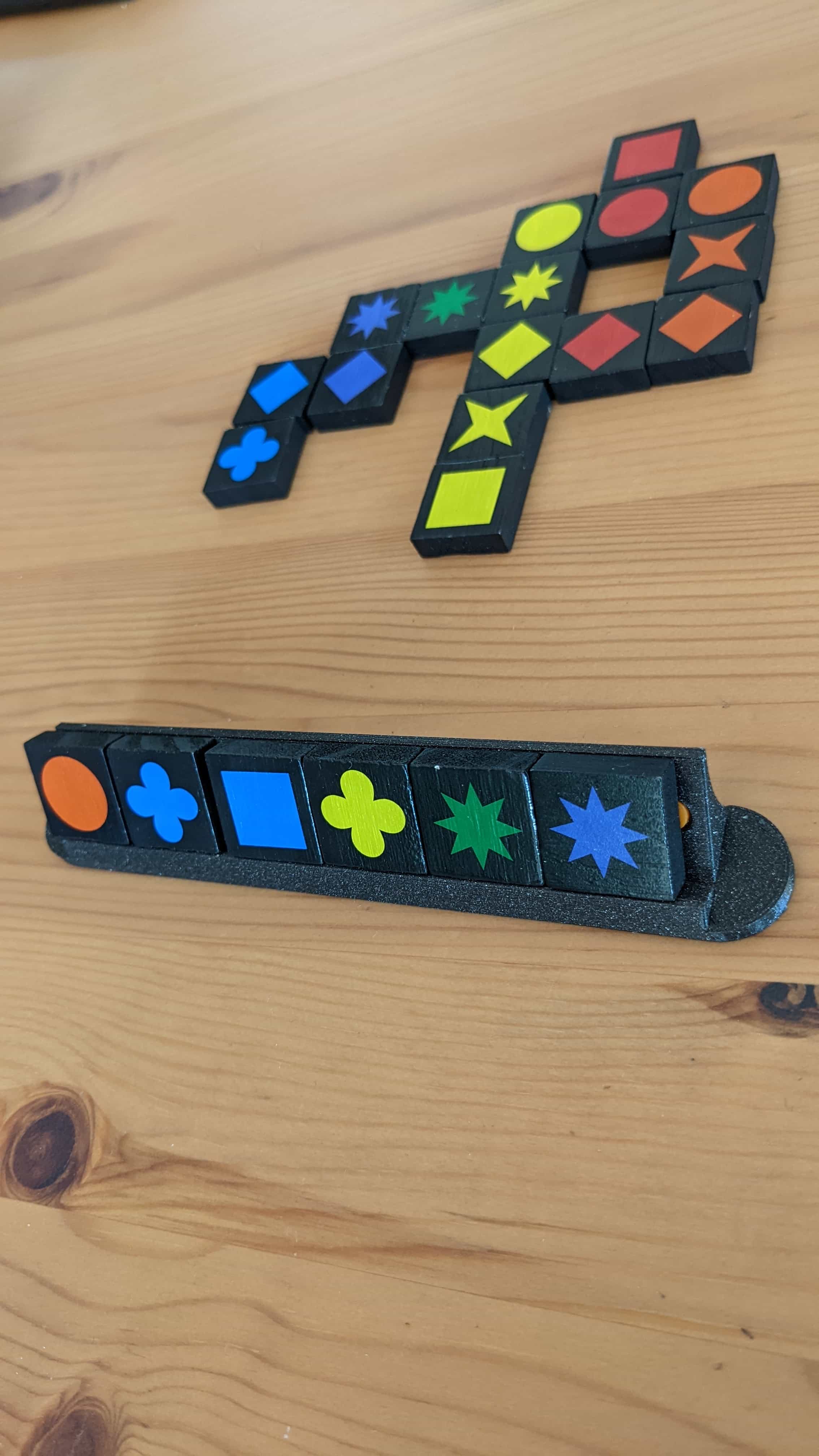 Qwirkle tile rack by corentin.gardies | Download free STL model ...