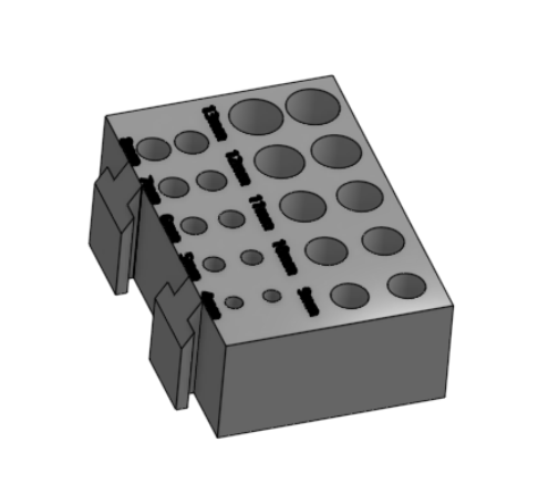 Modular Drill Bit Storage by Ender3Knight4 | Download free STL model ...