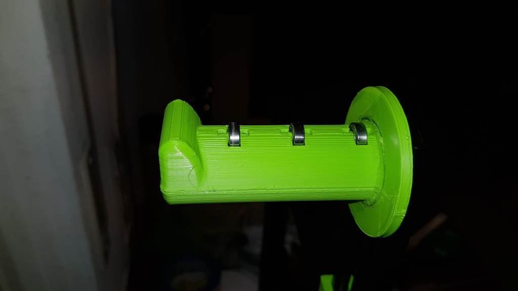 Ender 3 V2 Spool Holder no support bearing 4x12x4mm by Baumino ...