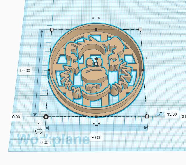 Hobbes Confused Cookie Cutter by TeamOliva | Download free STL model ...