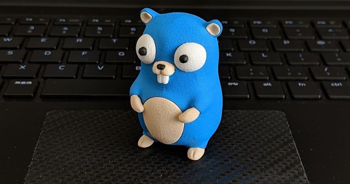 Gopher Mascot by fribbledom | Download free STL model | Printables.com