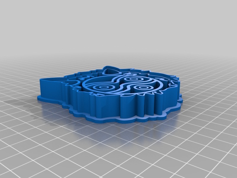 Princess Mononoke Cookie Cutter by TeamOliva | Download free STL model ...