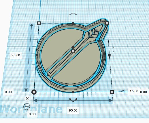 Pyrrha Nikos Symbol Cookie Cutter by TeamOliva | Download free STL ...