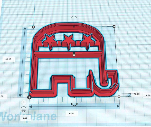 Election Cookie Cutter Set by TeamOliva | Download free STL model ...