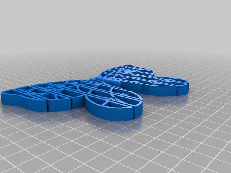 Flexi Butterfly by TeamOliva | Download free STL model | Printables.com