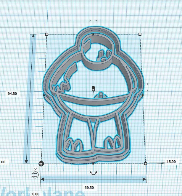 Homestar Runner Cookie Cutter Set #3 by TeamOliva | Download free STL ...