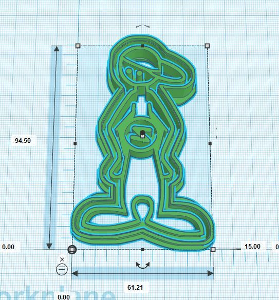 Homestar Runner Cookie Cutter Set #2 by TeamOliva | Download free STL ...