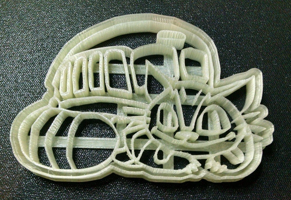 Catbus Cookie Cutter by TeamOliva | Download free STL model ...