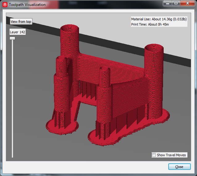 Filament Tube Holder for Replicator 2 and 2x by MTek | Download free ...