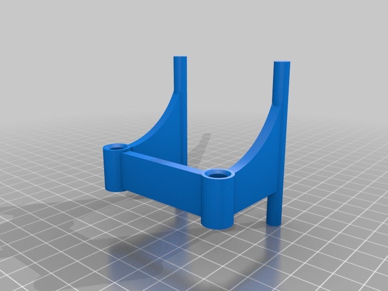 Filament Tube Holder for Replicator 2 and 2x by MTek | Download free ...