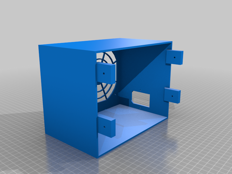 Ender 3 External Electronics Case with GX12/GX16/XT60 connectors by ...