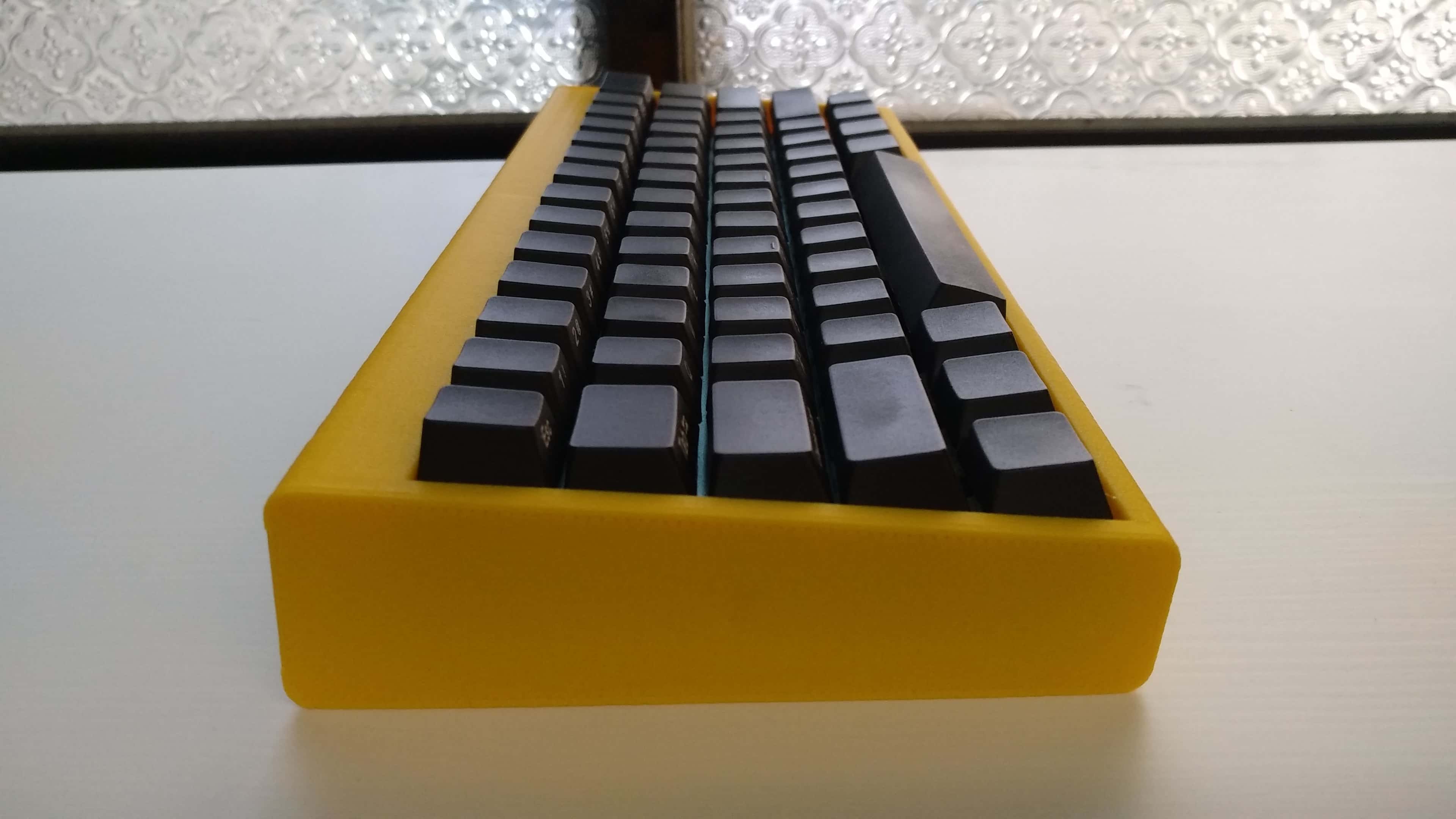 The Zatarra Mark II - A Geometric 60% Keyboard Case (Modified Tray or ...