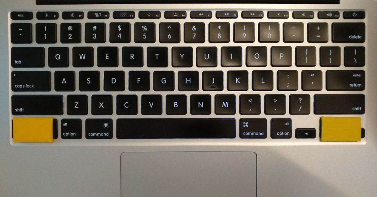 Mechanical Keyboard Spacer for 2011 MacBook Air by Roger Arbogast ...