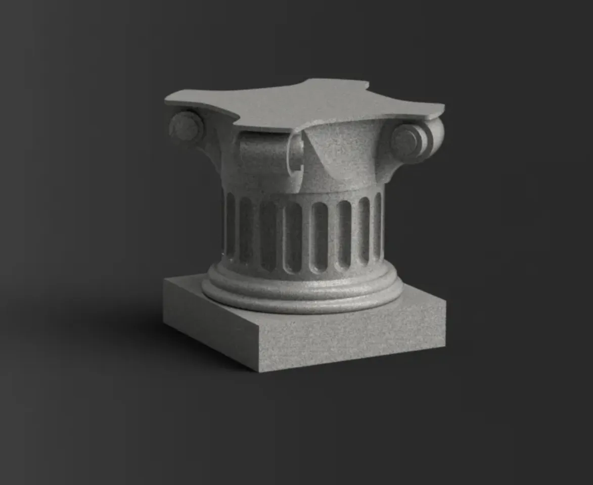 Pedestal by Quickset45 | Download free STL model | Printables.com