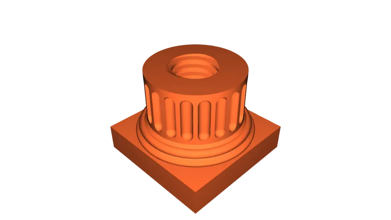 Pedestal by Quickset45 | Download free STL model | Printables.com