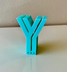 Letter Y by fish222 | Download free STL model | Printables.com