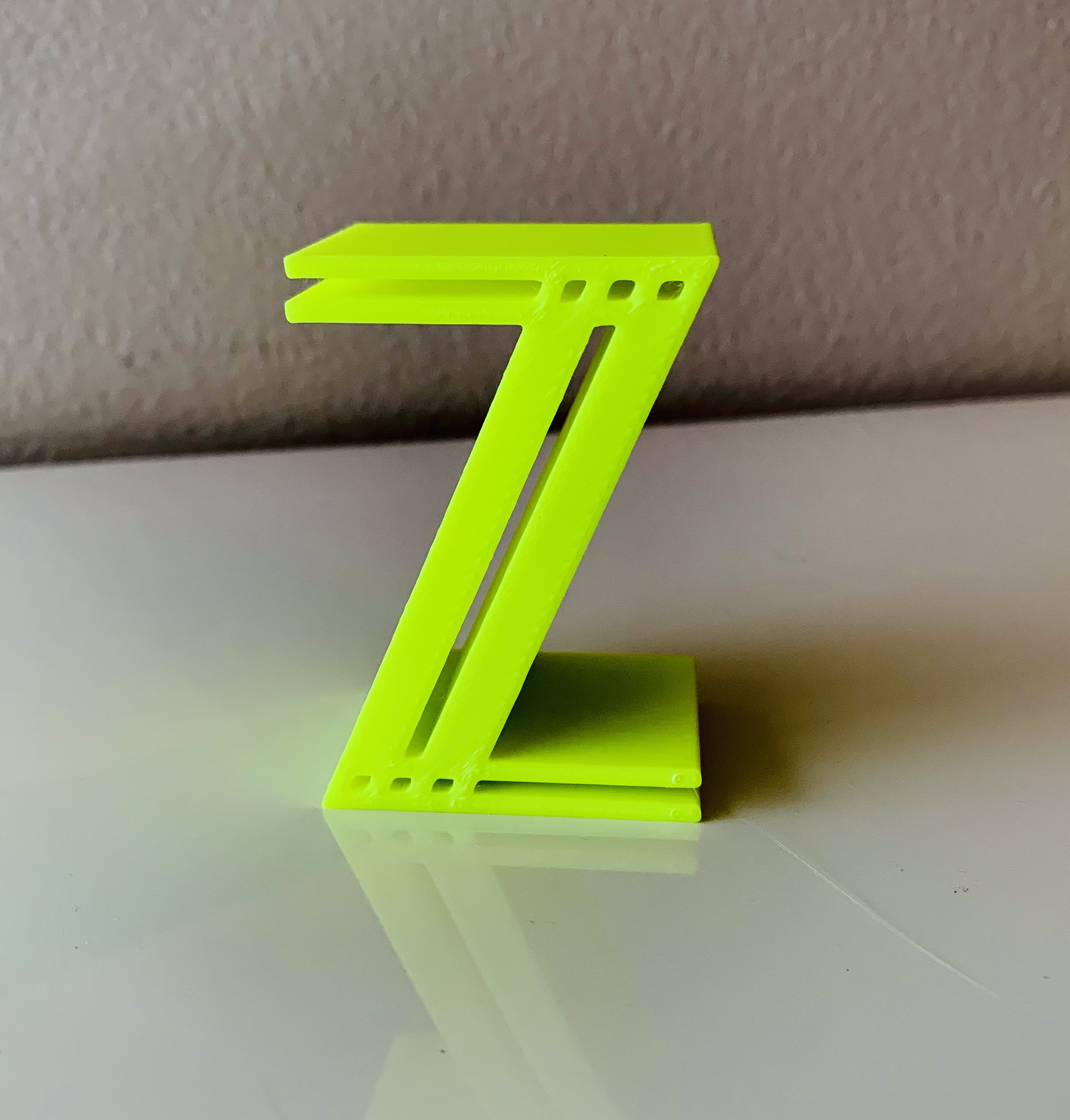 3D Alphabet - Letter Z by Art G | Download free STL model | Printables.com