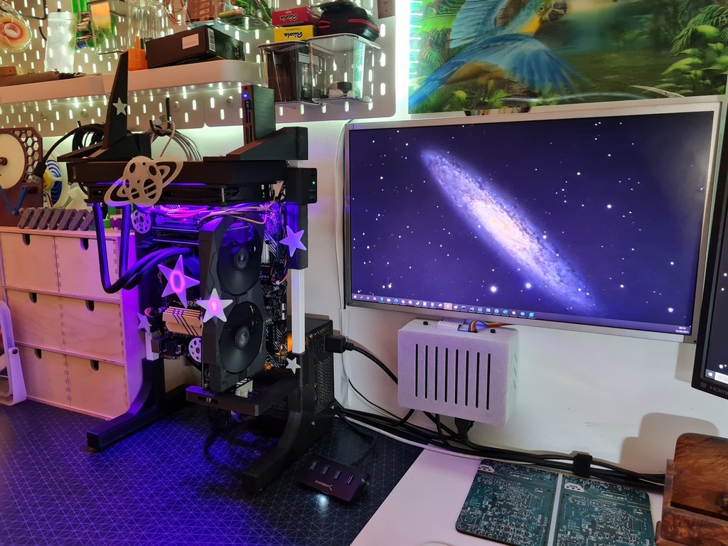 (Mini)ATX PC bench case por Chyneuze | Descargar modelo STL gratuito ...