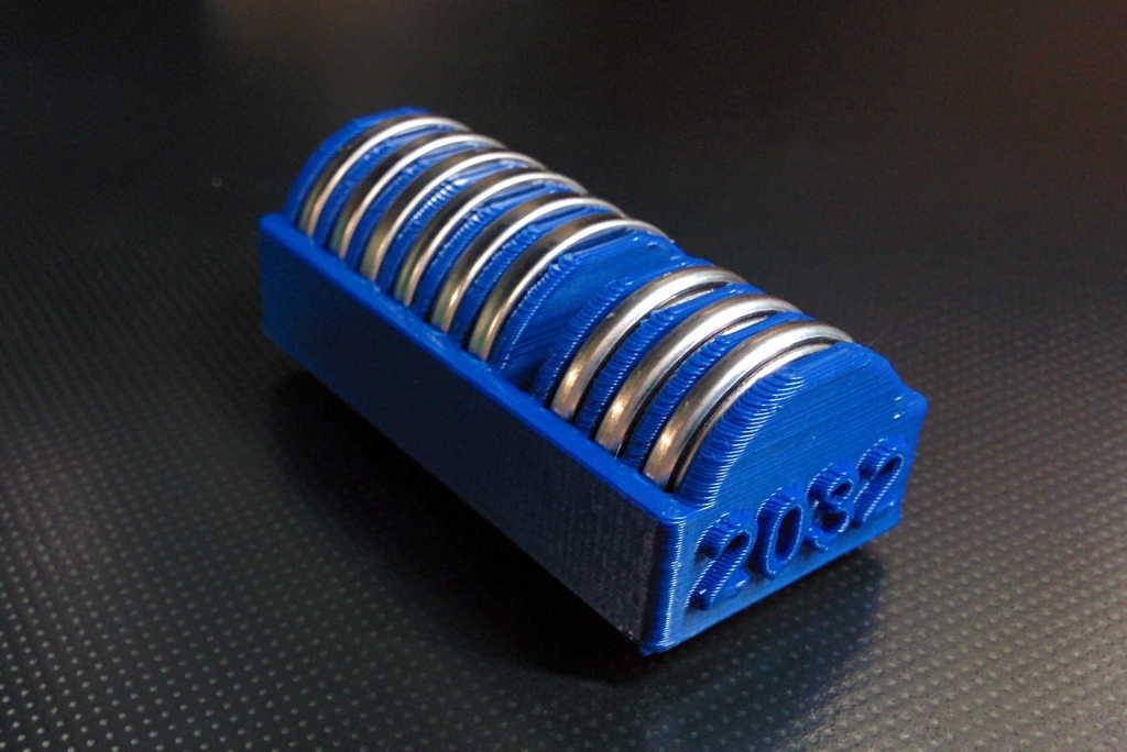 2032, 2025, 1616 coin cell storage by Klave | Download free STL model ...