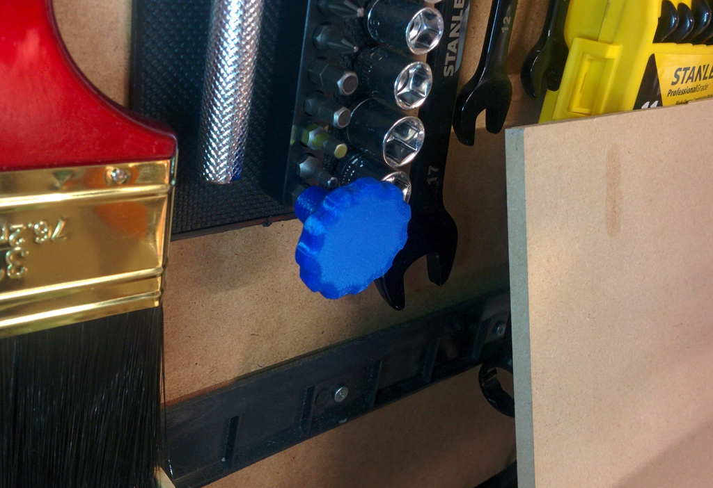 Hex bit finger wrench by Klave | Download free STL model | Printables.com