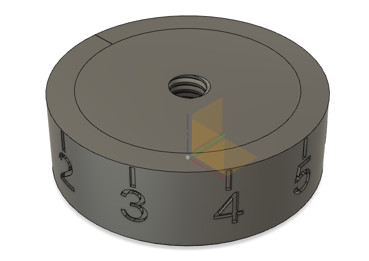 Circular Scale by Klave | Download free STL model | Printables.com