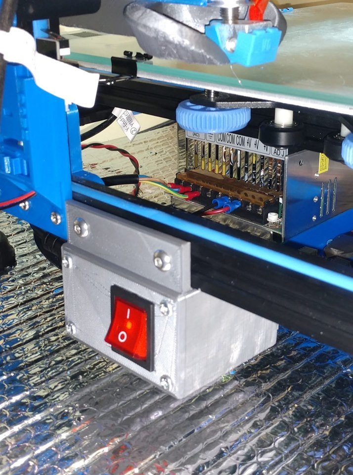 Adimlab Printer Switch Box by jonbourg | Download free STL model ...