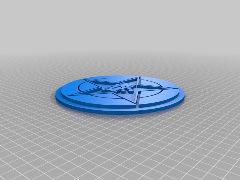 Rush Emblem Coaster by jonbourg | Download free STL model | Printables.com