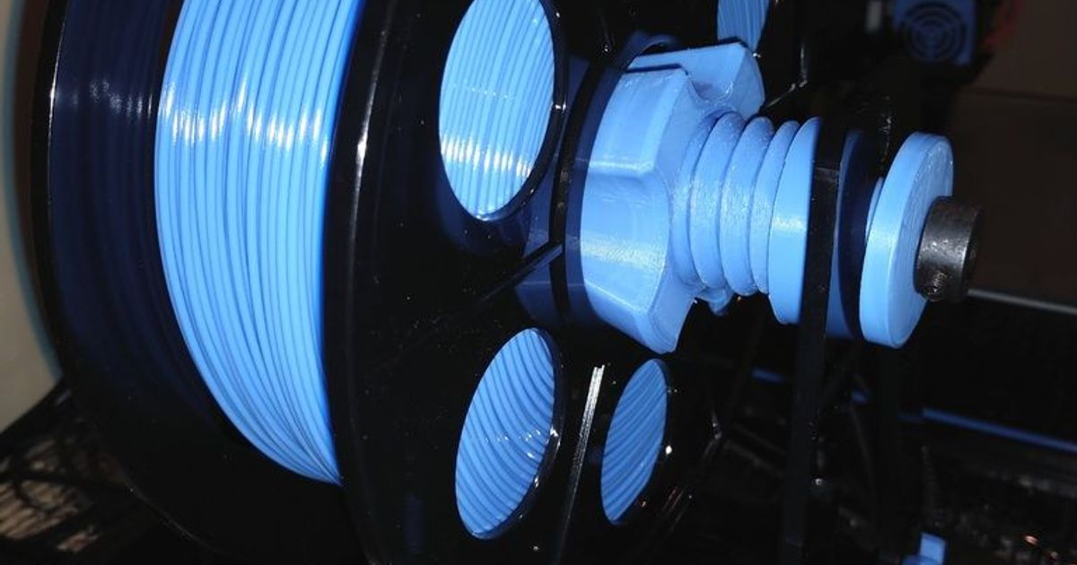 Adimlab Spool Hub by jonbourg | Download free STL model | Printables.com